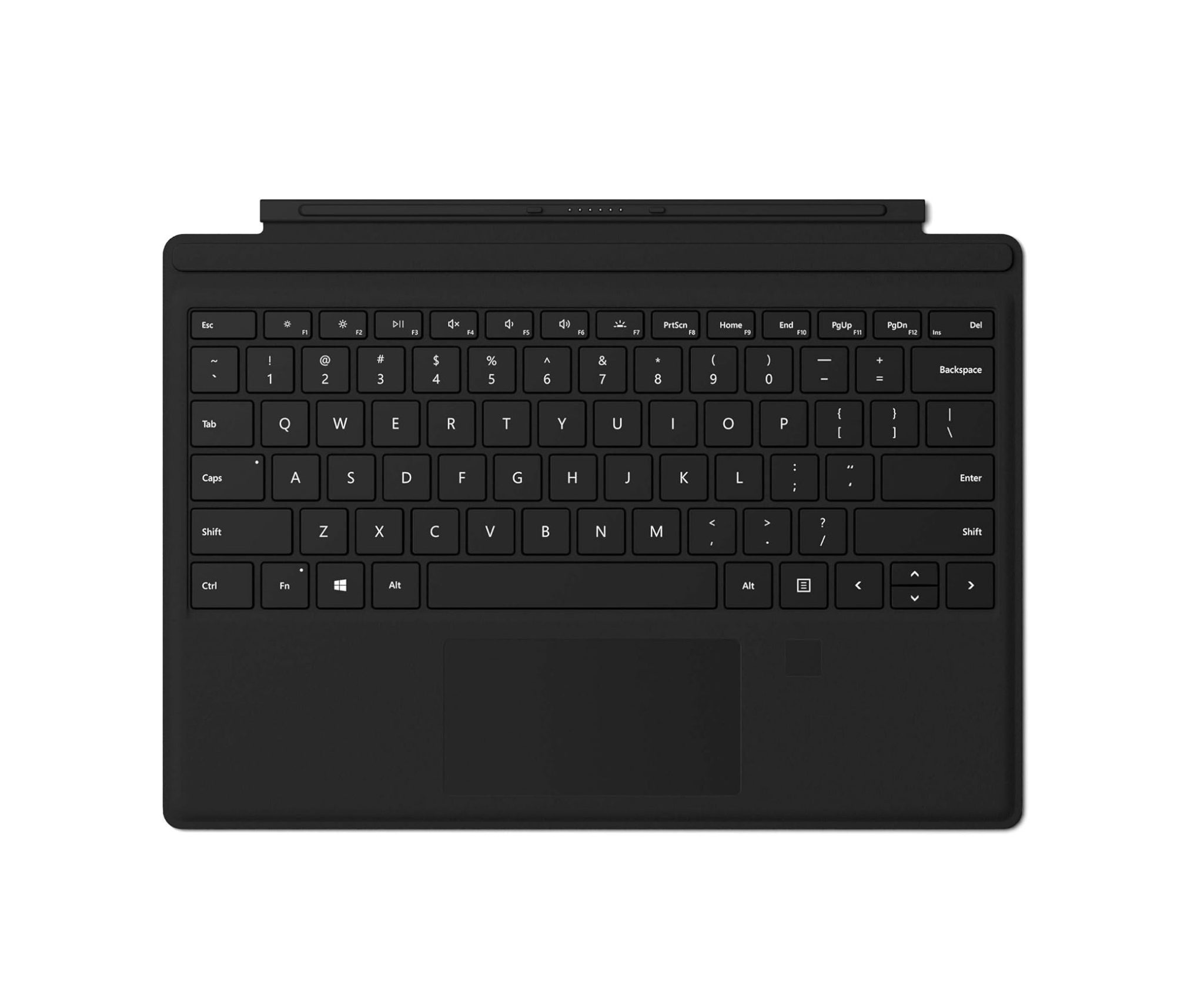 Microsoft Surface Pro Type Cover with Fingerprint ID -Black - Tab Seller